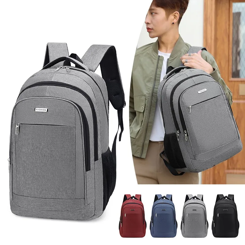 Multilayer-Design-Men-Backpack-Oxford-Cloth-Waterproof-School-Bag-For ...