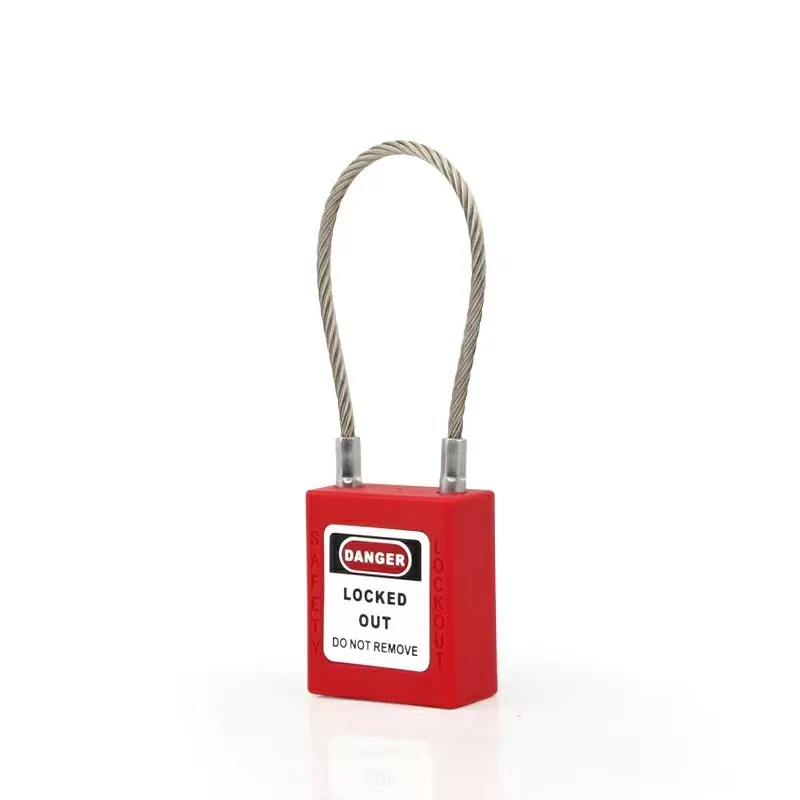 xhhmy-sl-Safety-Lockout-Padlock-85mm-Stainless-Steel-Cable-Wire-Shackle ...