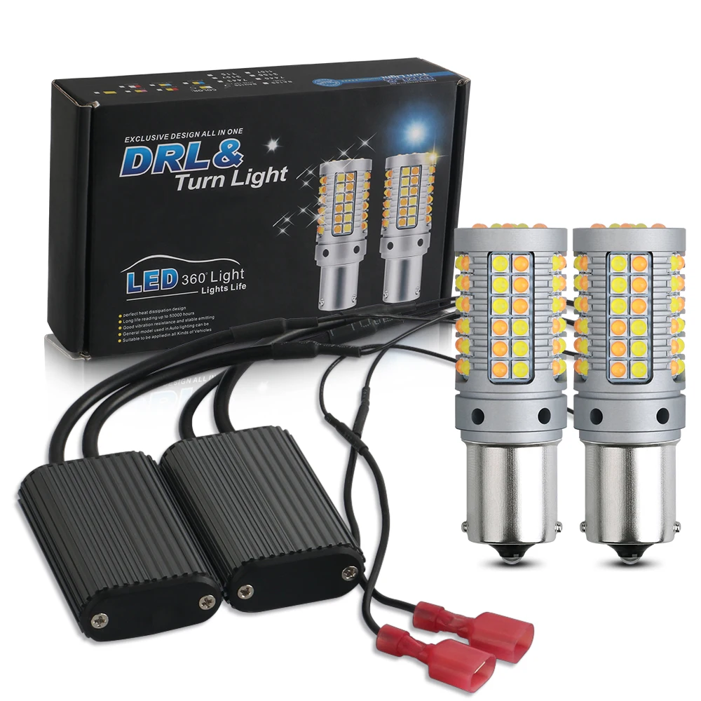 2-pz-LED-Canbus-lampadina-1156-P21W-BA15S-PY21W-BAU15S-7440-W21W-T20 ...