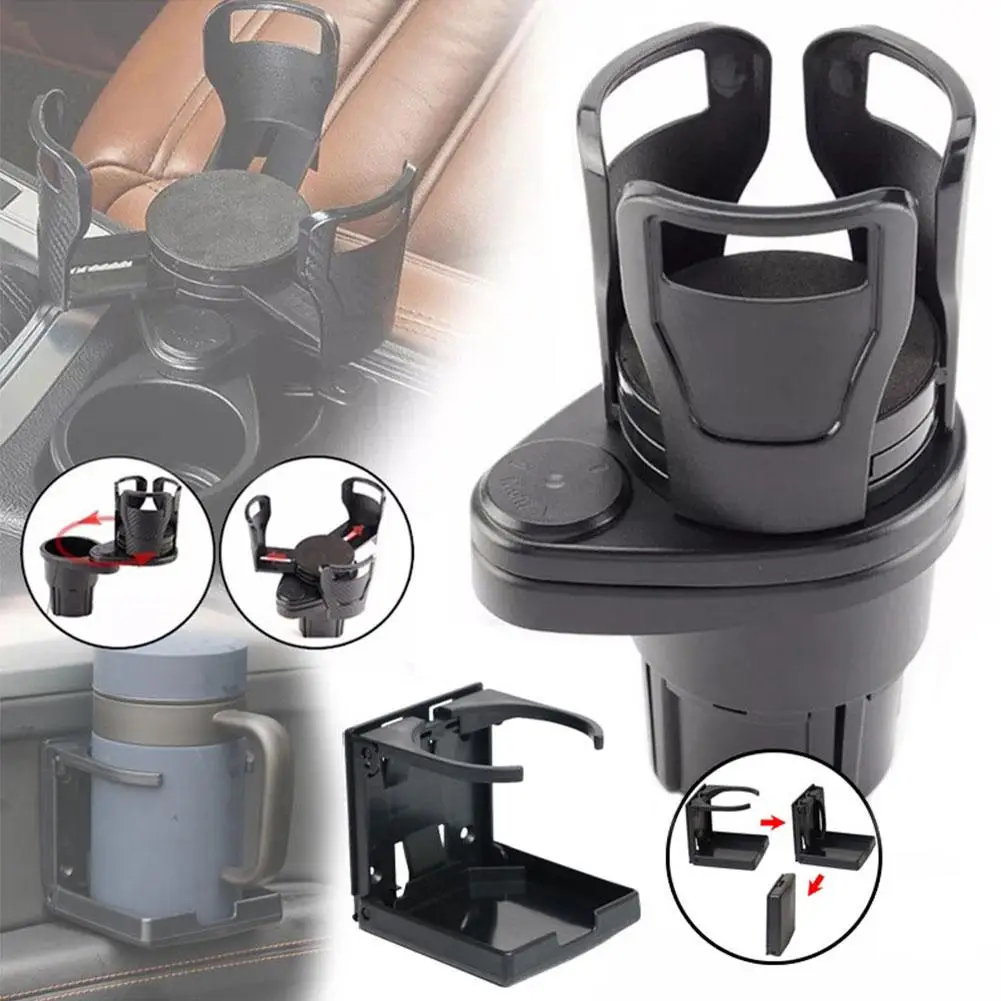 Multifun-es-ajust-vel-Car-Cup-Holder-Dual-Mount-Adapter-Phone-Cup ...