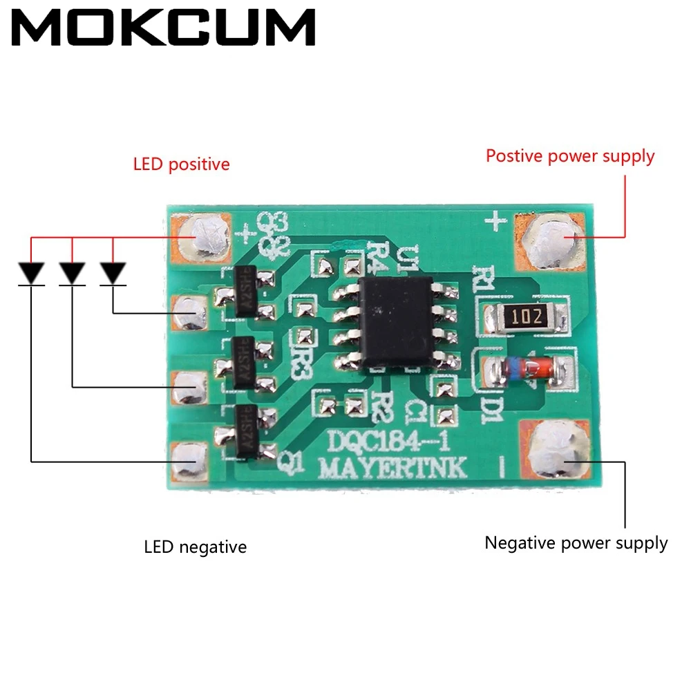 DC 3 12V Gradient Light Controller Automatic Dimmer Breathing Light ...