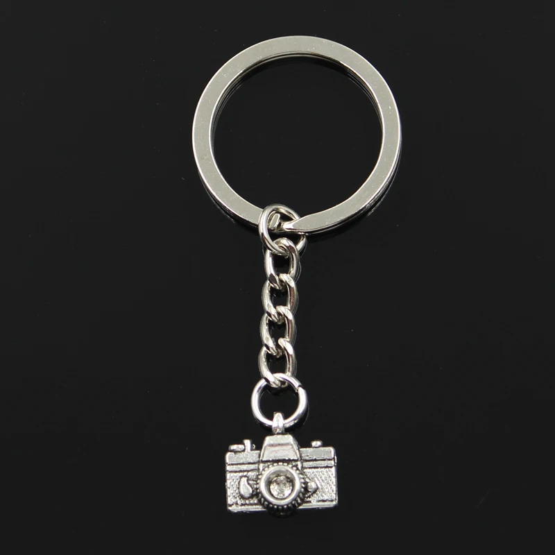 New Fashion Keychain 15x14mm Camera Pendants DIY Men Jewelry Car Key ...
