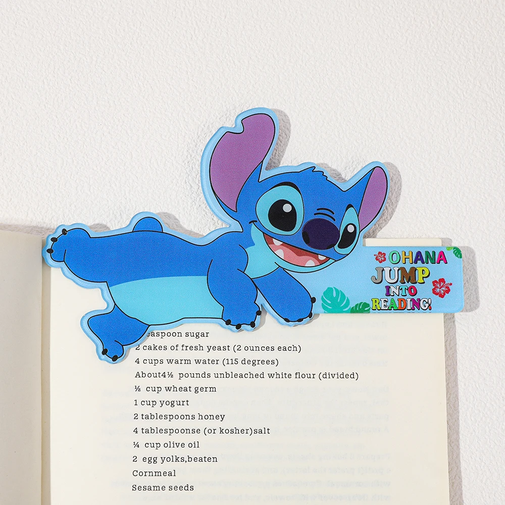 Cute Stitch Reading a Book: A Perfect Bookmark for Book Lovers and ...