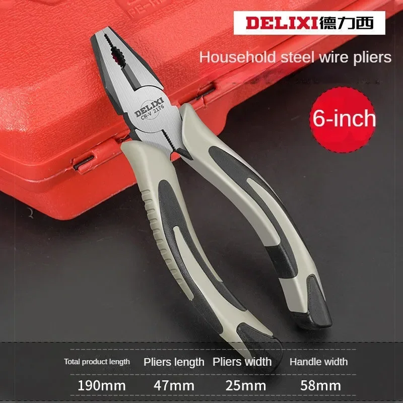 6/8-inch Sharp-nosed Pliers Hardware Tools Universal Wire Cutters ...