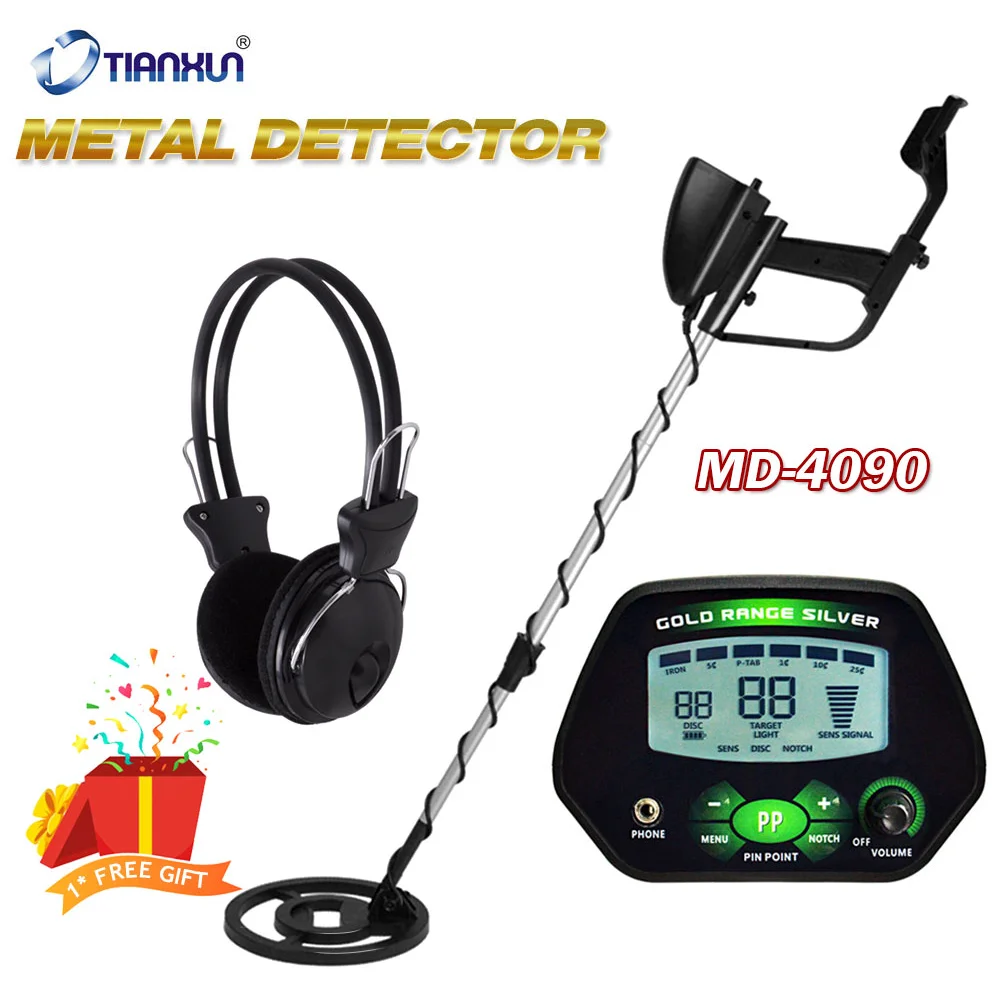 MD-4090-Metal-Detector-Gold-Digger-LCD-Treasure-Hunter-Professional ...