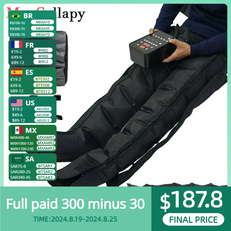 6-Chambers-Air-Compression-Massage-System-Whole-Body-Massager ...