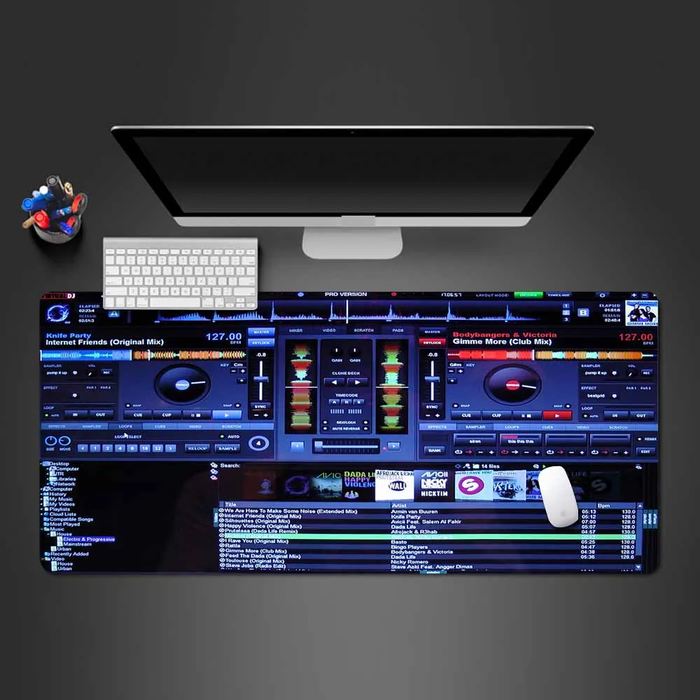 Dj-pad-Music-theory-Mousepad-Hand-Drive-Speed-Gaming-Mouse-Pad-Laptop ...