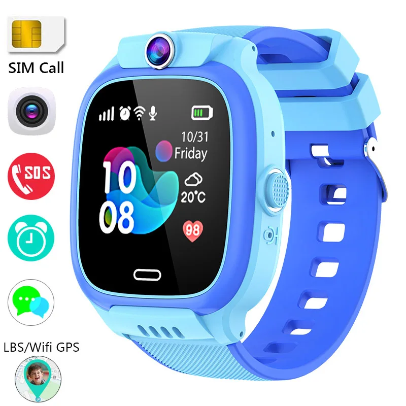 Y31-Kids-Smart-Watch-SIM-Card-Call-Voice-Chat-SOS-GPS-LBS-WIFI-Location ...