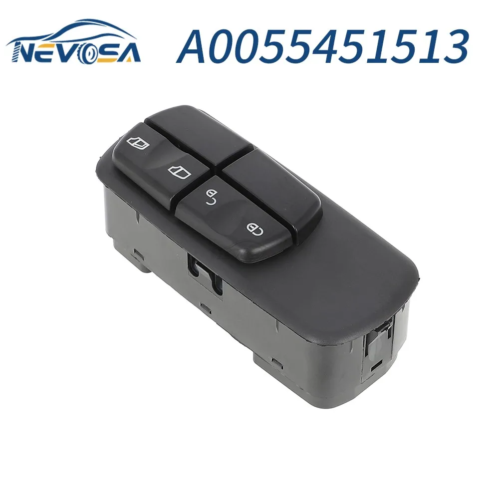 NEVOSA A0045451213 Door Lock System Switch For MERCEDES-BEN Atego Axor ...