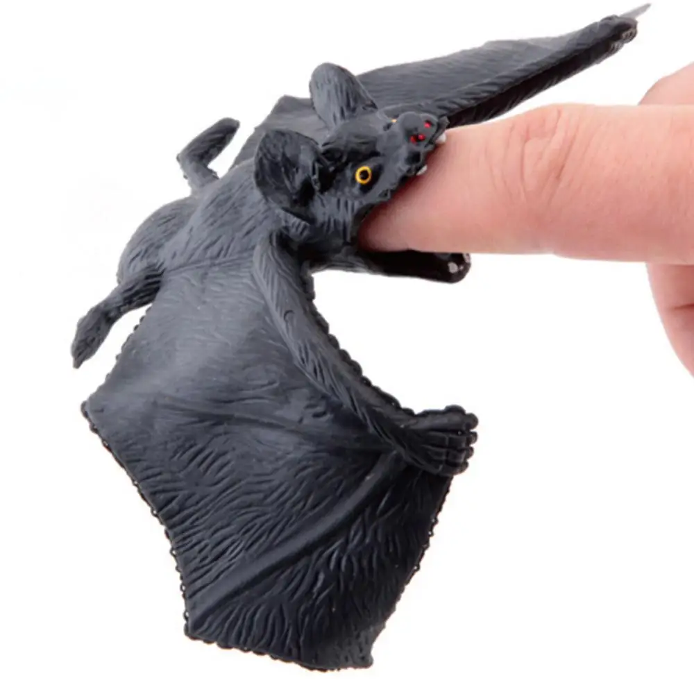 1 Pcs Lifelike Fake Bat Halloween Decoration Horror House Hanging Props ...