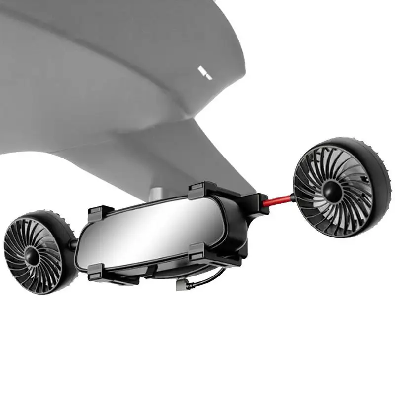 Truck-Fan-5V-Cooling-Fan-For-Auto-Car-Fan-With-Variable-Speed-Dual-Head ...