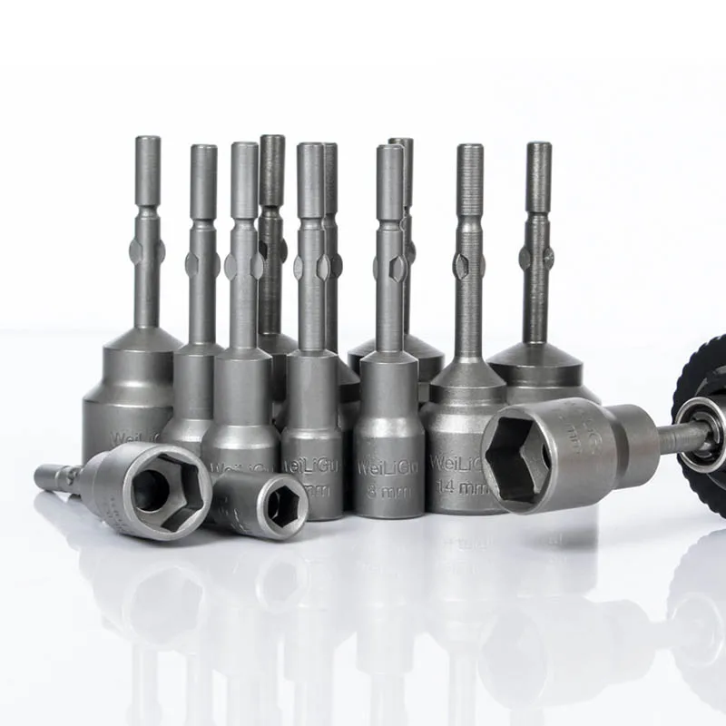 1pc-65mm-Length-801-5mm-Round-Shank-Power-Bolt-Nut-Bit-Driver-Setter ...