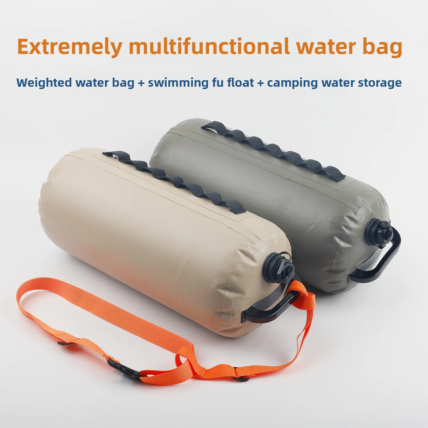 Multi functional outdoor water bag swimming float 10KG tent ...