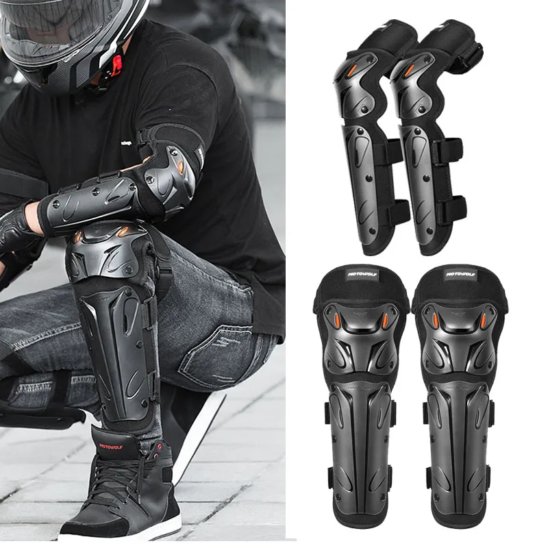 Motorbike-Kneepad-Motocross-Elbow-Motorcycle-Knee-Pads-MX-Protector ...
