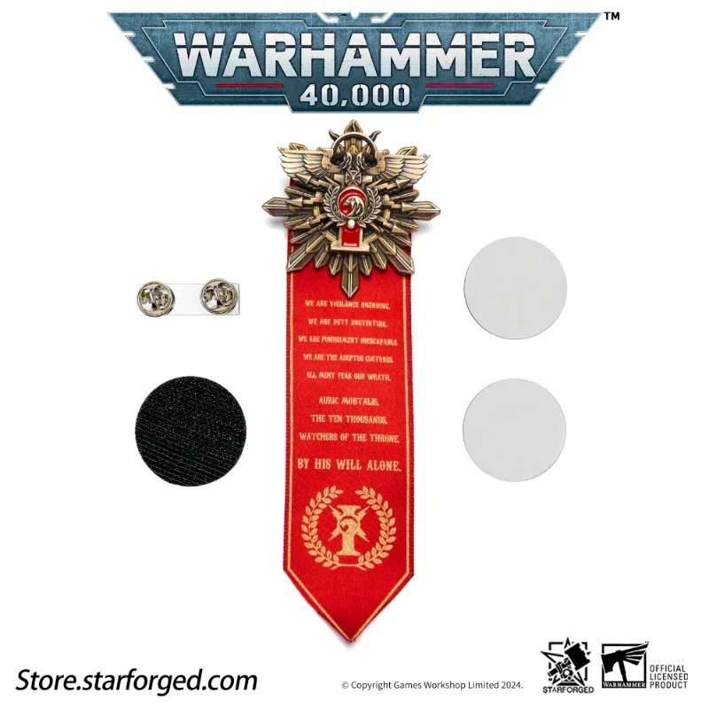Starforged Emperor's Imperial Army Golden Emblem of The Ten Thousand ...