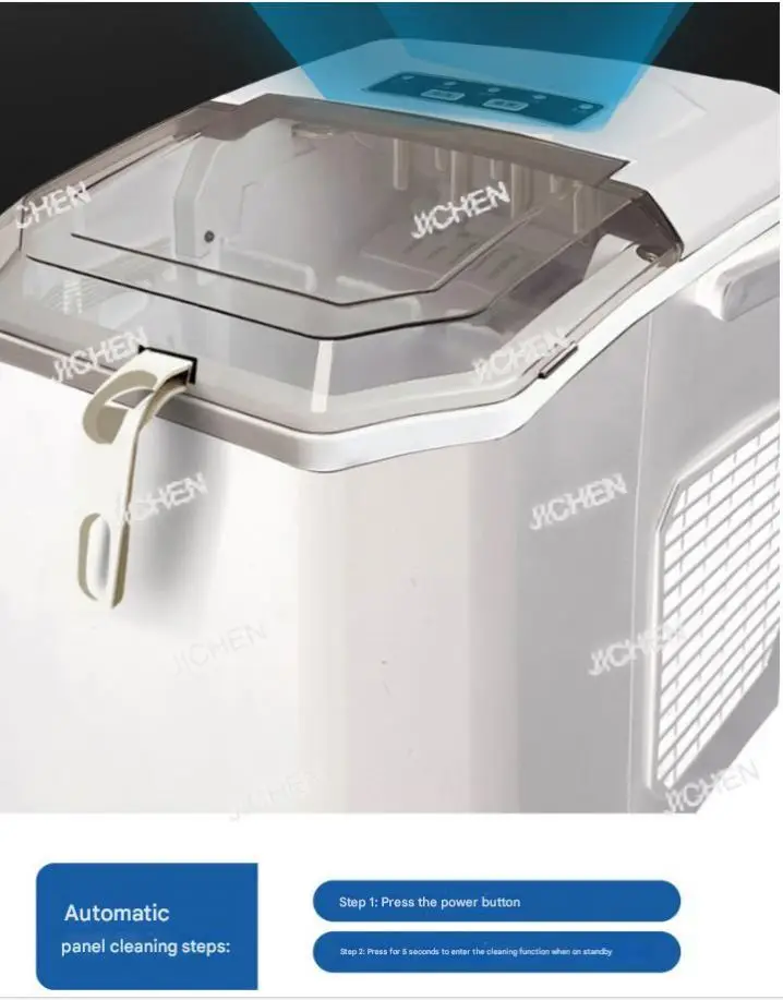 Household Portable Automatic Small High Efficiency Stainless Steel Ice ...