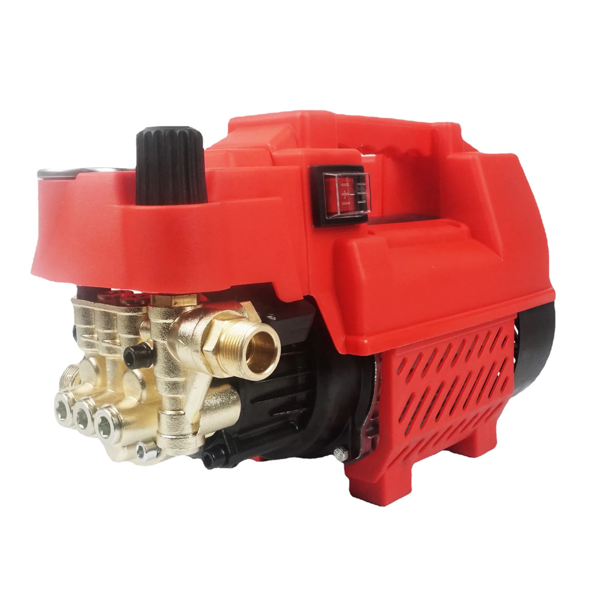 High-Pressure-Water-Pump-With-Pressure-Regulating-Valve-220V-Household ...