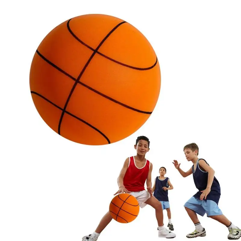 Mute Basketball Quiet Sponge Slient Bouncy Balls Flexible And ...
