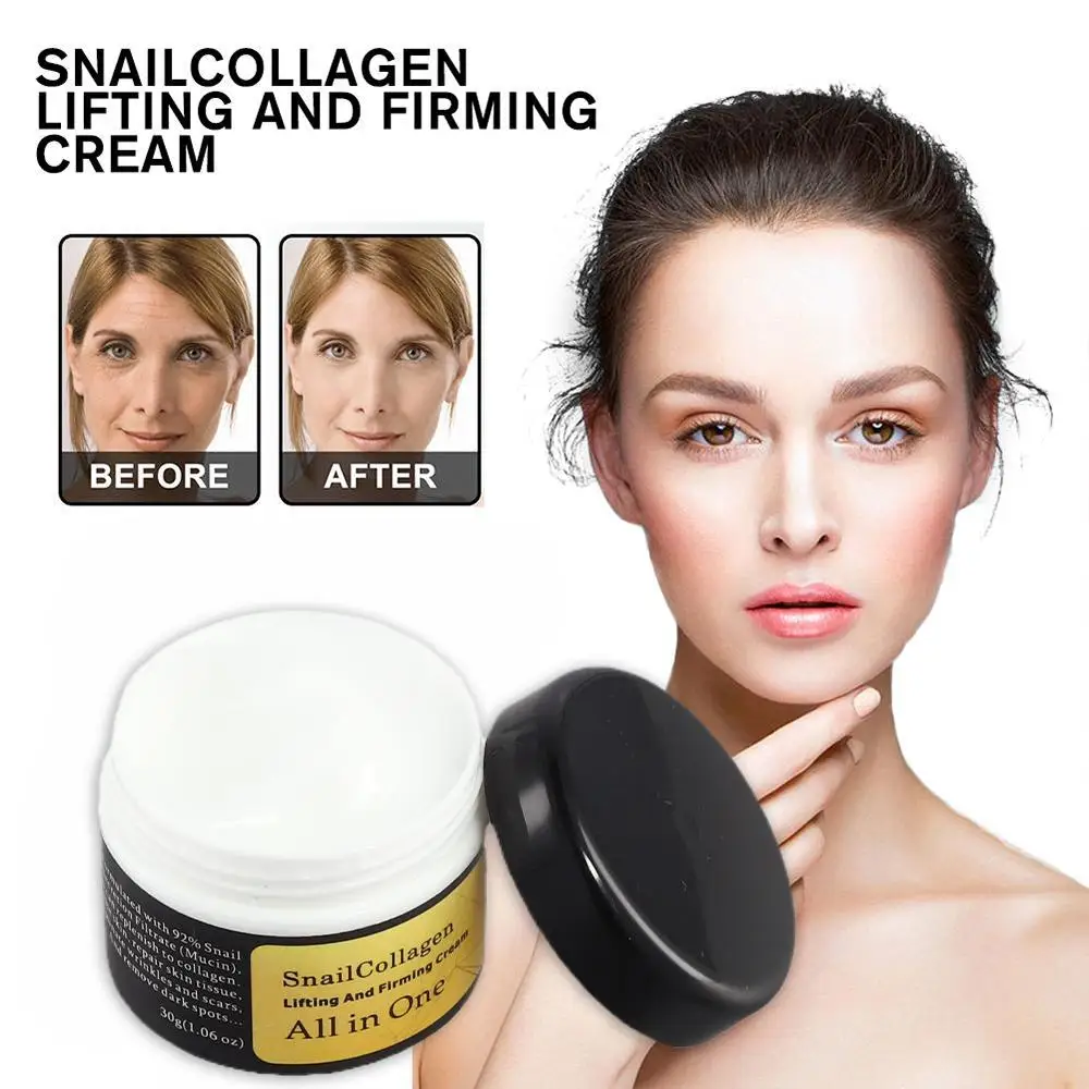 3PCS-Snail-Collagen-Face-Cream-Moisturizing-Brighten-Whitening-Cream ...