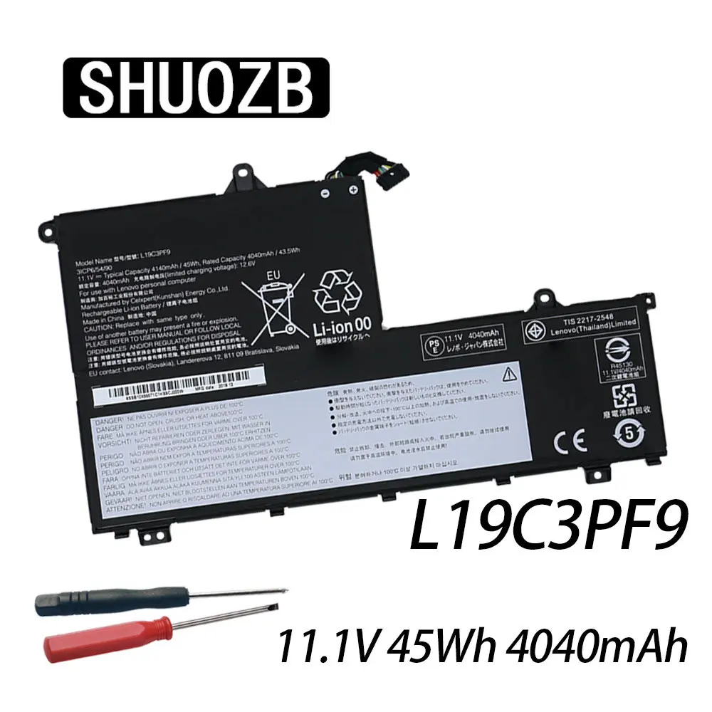 SHUOZB-L19M3PF9-L19L3PF8-L19C3PF9-Laptop-Battery-For-Lenovo-5B10X55570 ...