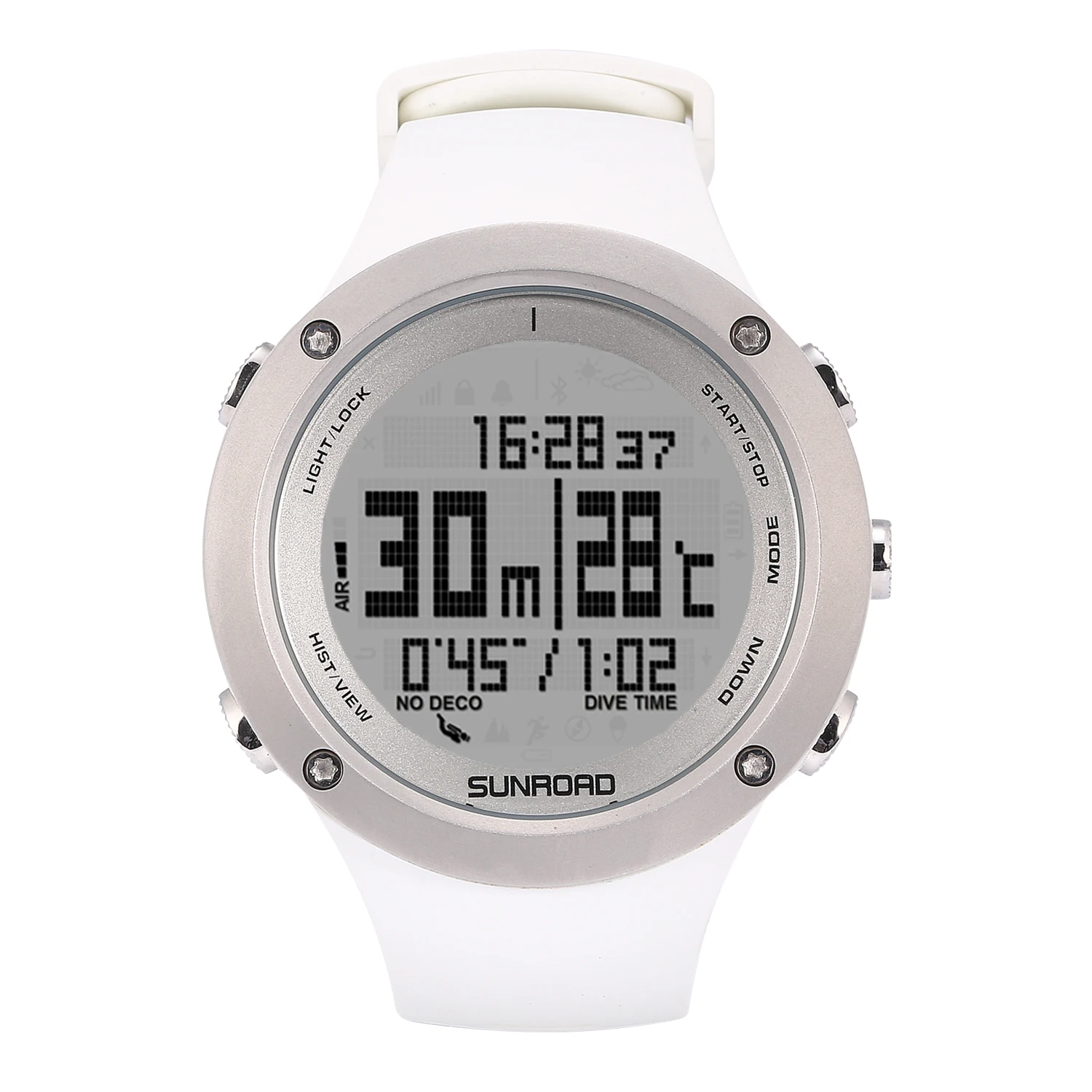 Sunroad – montre de sport pour plongée sous marine, avec podomètre ...