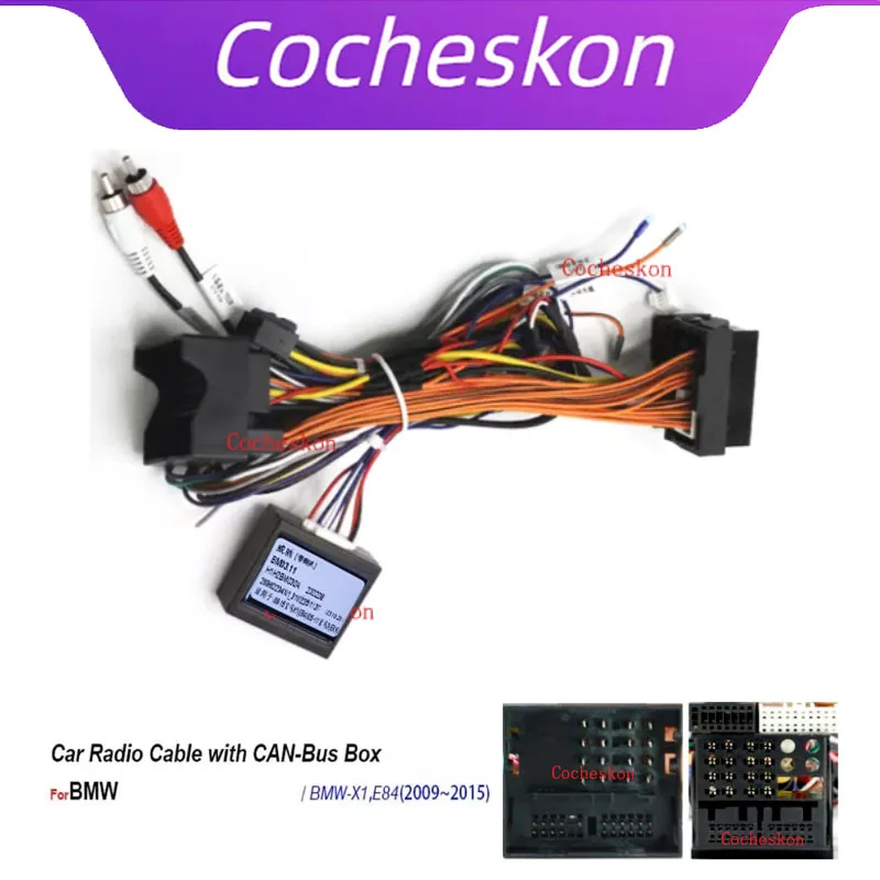 Car-Radio-CANBus-Cable-Android-Head-Unit-16pin-Power-Wiring-Harness ...