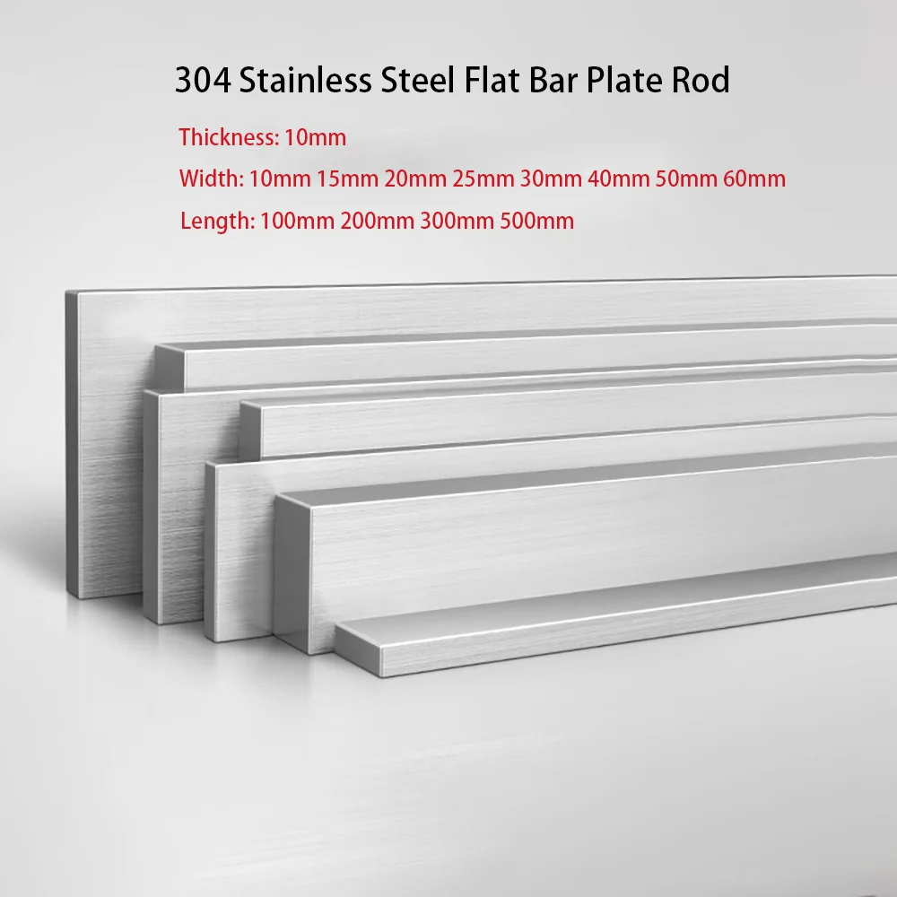Plaque-de-barre-plate-en-acier-inoxydable-304-paisseur-10mm-largeur ...