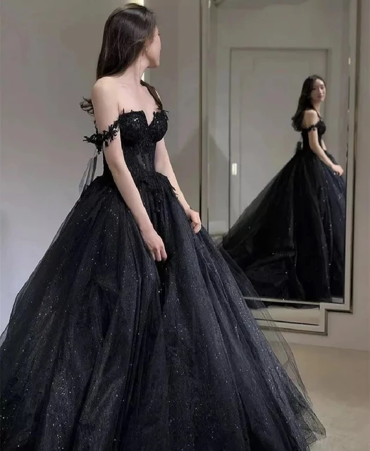 Robes De Bal En Dentelle Noire 2023