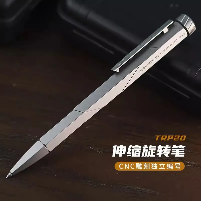1-Piece-TITANER-Titanium-Signature-Pen-Tactical-Rotation-Creative-EDC ...