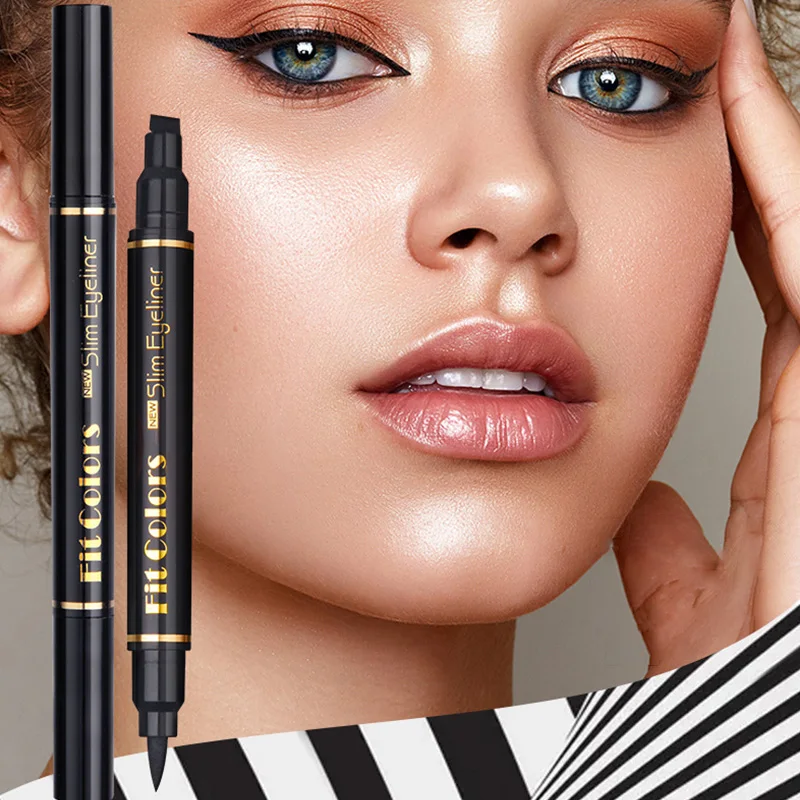 Matte Smooth Stamp Eyeliner Long lasting Liquid Eye Liner Waterproof ...