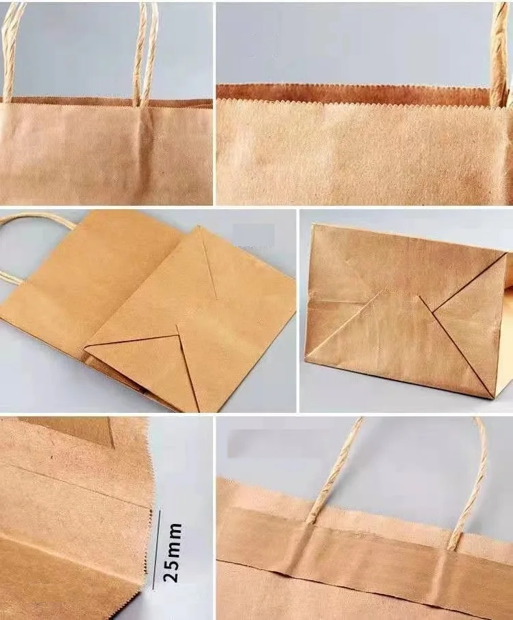 Produce Paper Bags With Handles