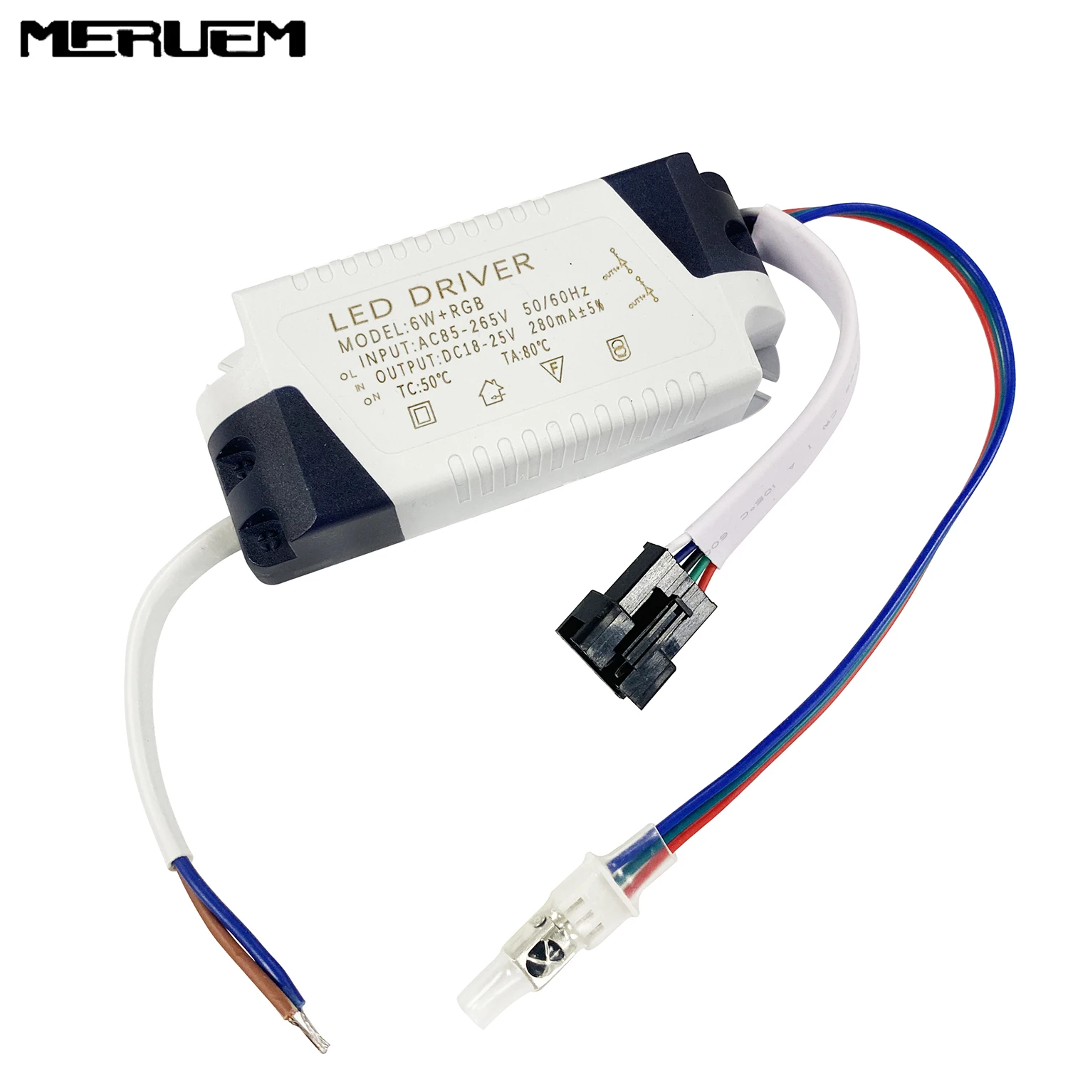 LED Driver 6W+RGB Transfermer For Ceiling Downlight 2 Channels Output ...