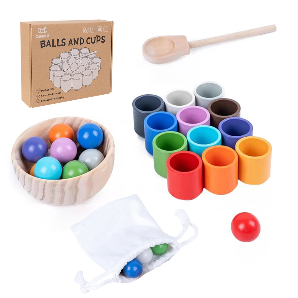Colors-Classification-Toys-Best-Gifts-Balls-Sorter-Game-Balls-in-Cup ...