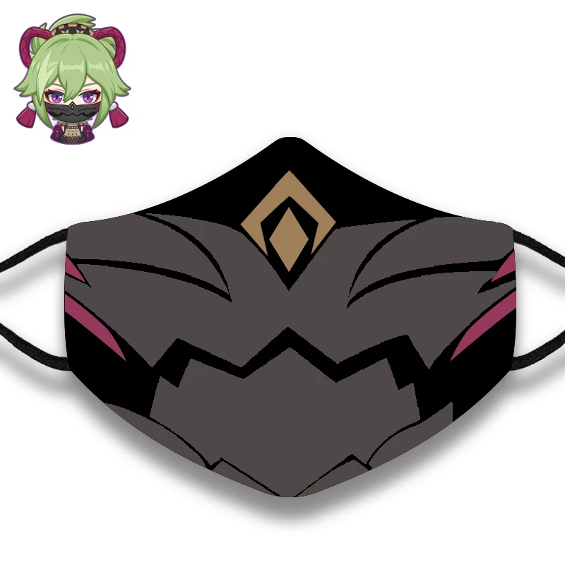 Game-Genshin-Impact-Cosplay-Mask-Halloween-Anime-Kuki-Shinobu-Ninja ...