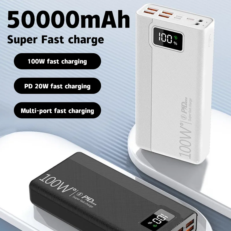 50000mAh-100W-Ultra-large-Capacity-Powerbank-Multiport-Super-Fast ...