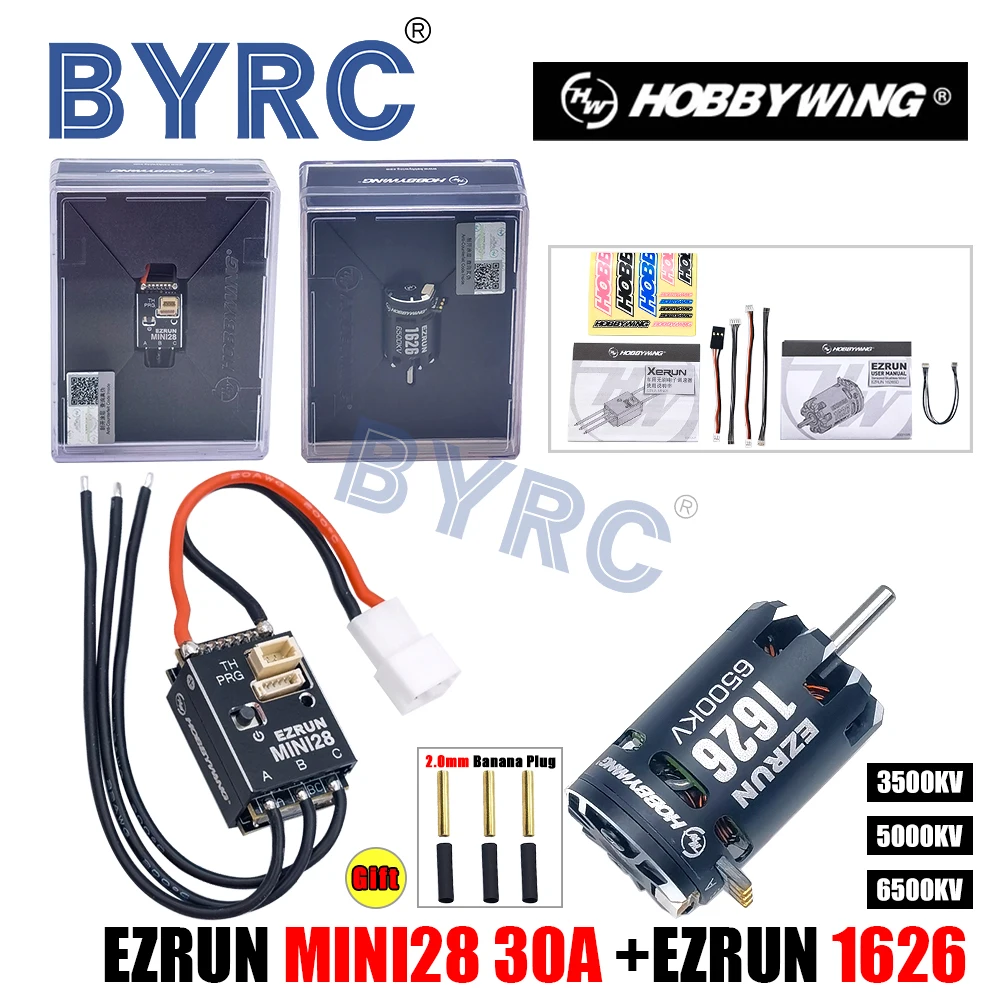 Hobbywing-EZRUN-Mini28-Combo-Mini28-ESC-1626-SD-Motor-para-1-28-MINIZ ...