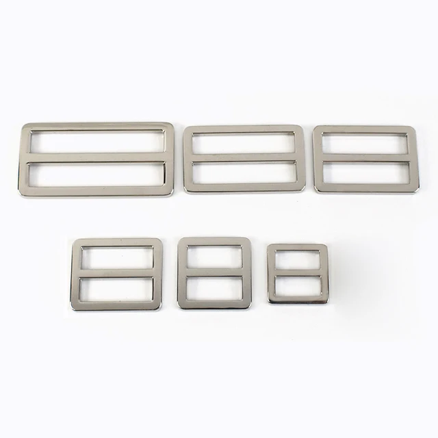 100Pcs Metal Ring Buckles for Bag Strap Webbing Dog Collar Belt Buckles ...