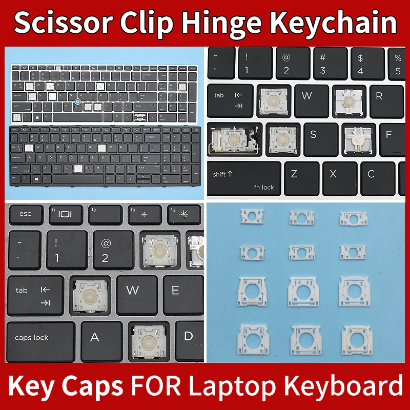 Replacement-Keycaps-Scissor-Clip-Hinge-For-HP-Probook-650-G4-G5-470-G5 ...