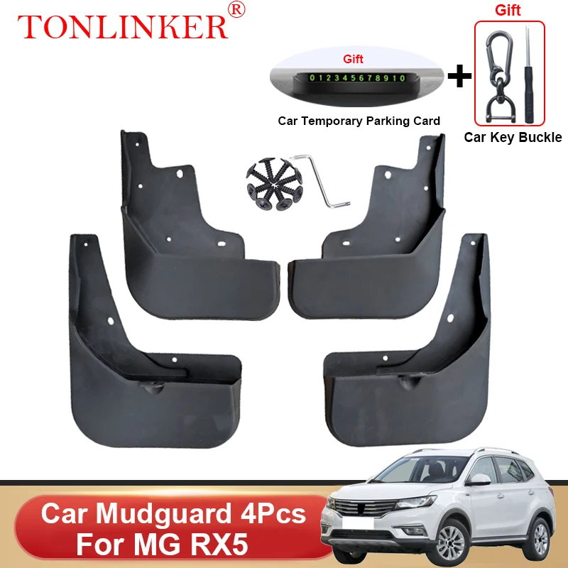 TONLINKER-Car-Mudguard-For-MG-RX5-2019-2021-2022-2023-Front-Rear-Mud ...