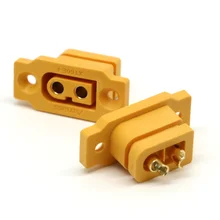 5pcs/lot Amass XT60E-F XT60 XT 60 DC500V 30A-60A Female Plug Gold/Brass ...