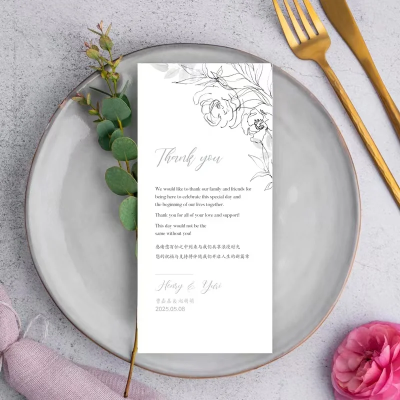 50-Personalized-Table-Card-Couple-s-Name-Wedding-Invitations-Thank-You ...