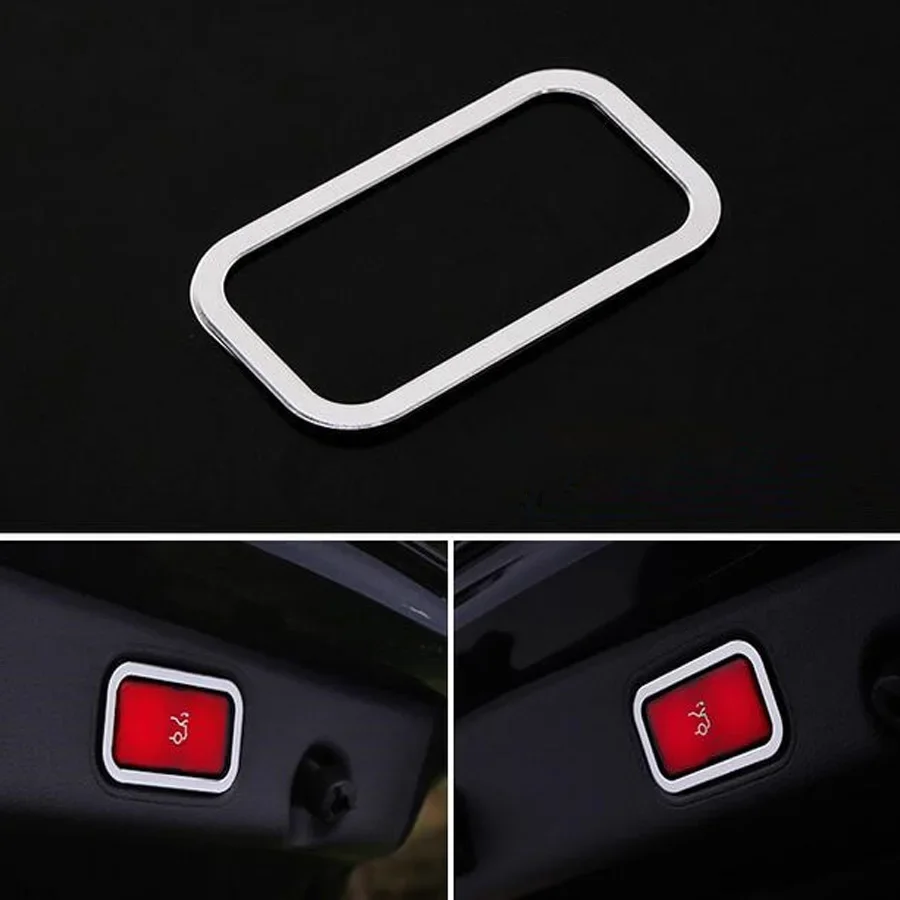 Auto Car Electric Tail Door Switch Button Frame Trim Styling For ...