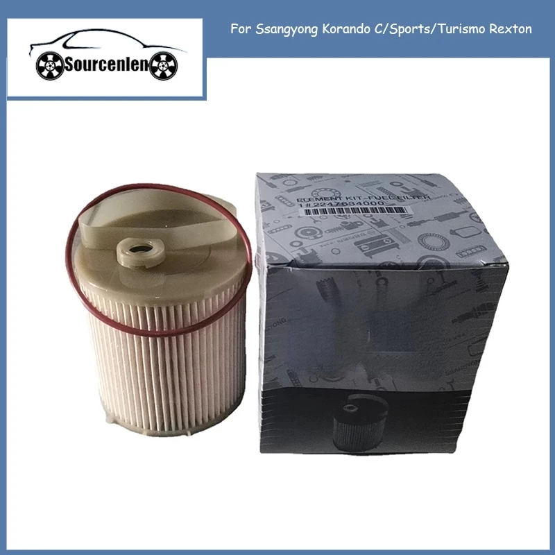 Fuel Filter Element Kit For Ssangyong Korando C/sports/turismo Rexton ...