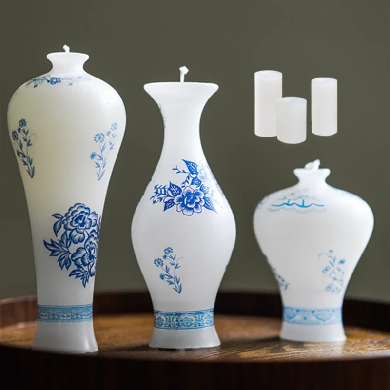 Ceramic-Candle-Vase-Shape-Silicone-Mold-Homemade-DIY-Aromatherapy ...