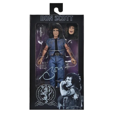 Original NECA Highway To Hell Angus Young Bon Scott Action Figure Model ...