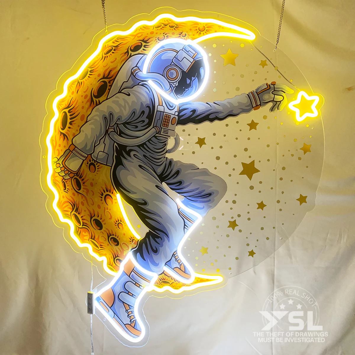 Led Neon Sign Astronaut modelling neon light is suitable for the child ...
