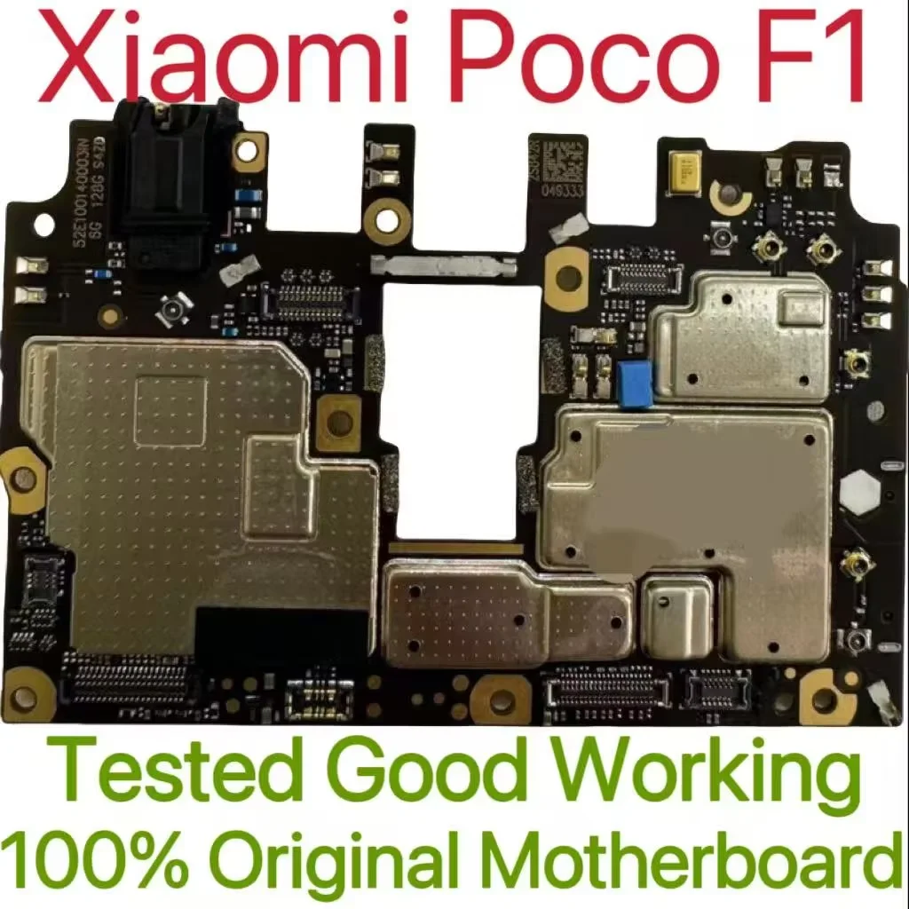 Global Version Original Unlocked Motherboard for Xiaomi Poco F1 Tested ...