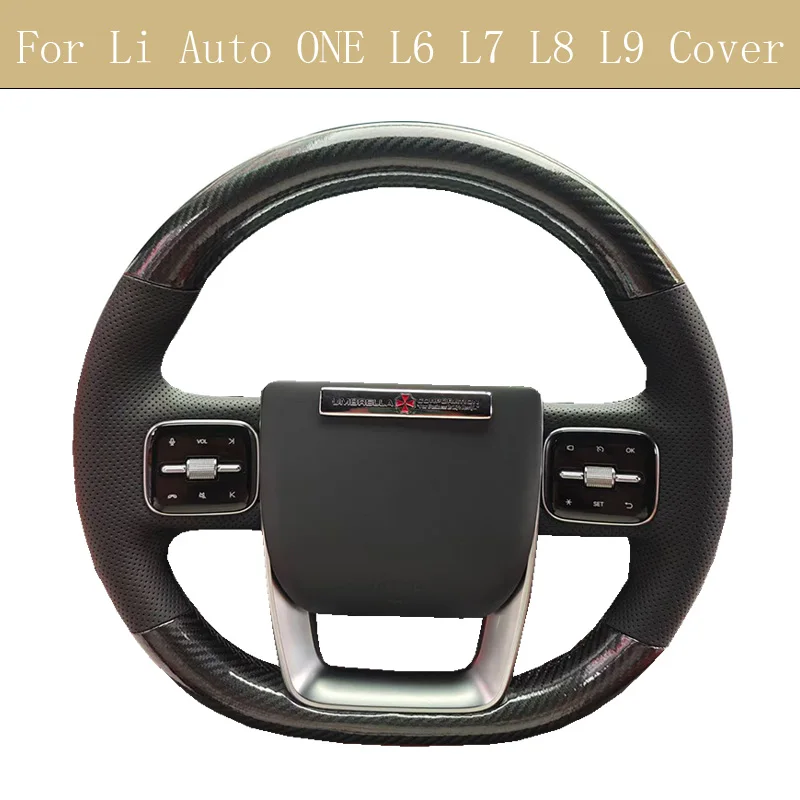 Customized Car Steering Wheel Cover For Li Xiang L ONE L6 L7 L8 L9 ...
