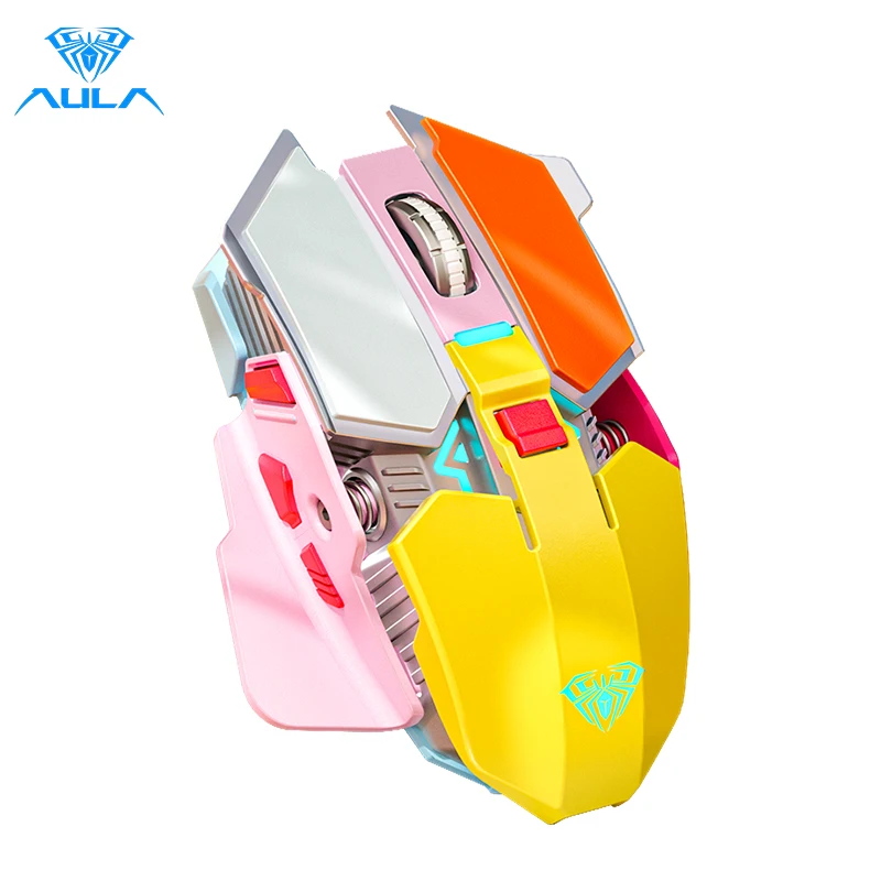 AULA-SC300-2-4G-wireless-mouse-Rechargeable-USB-charging-mouse ...