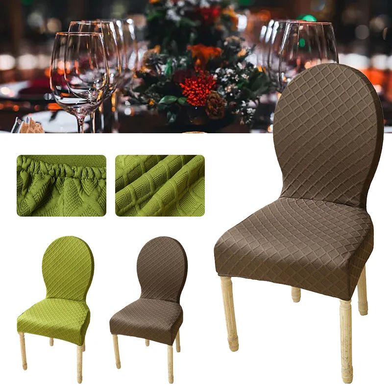 Round-Back-Chair-Covers-Restaurant-Elastic-Seat-Covers-Kitchen ...